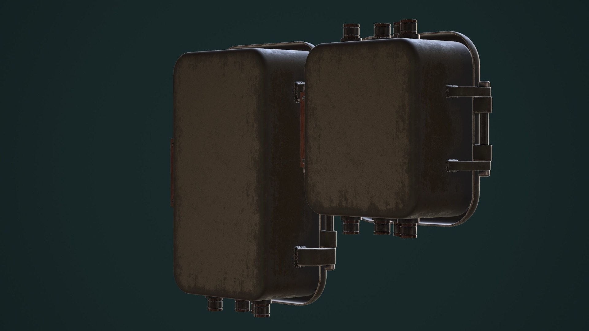 Closed Electrical Panel 3D Model - TurboSquid 1773497