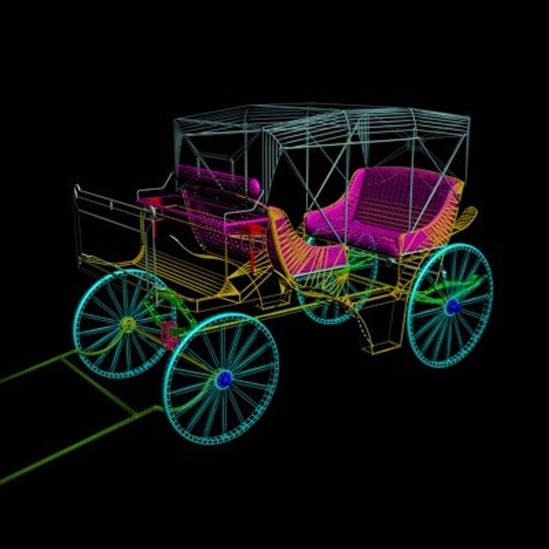 3d Model Carts Carriages