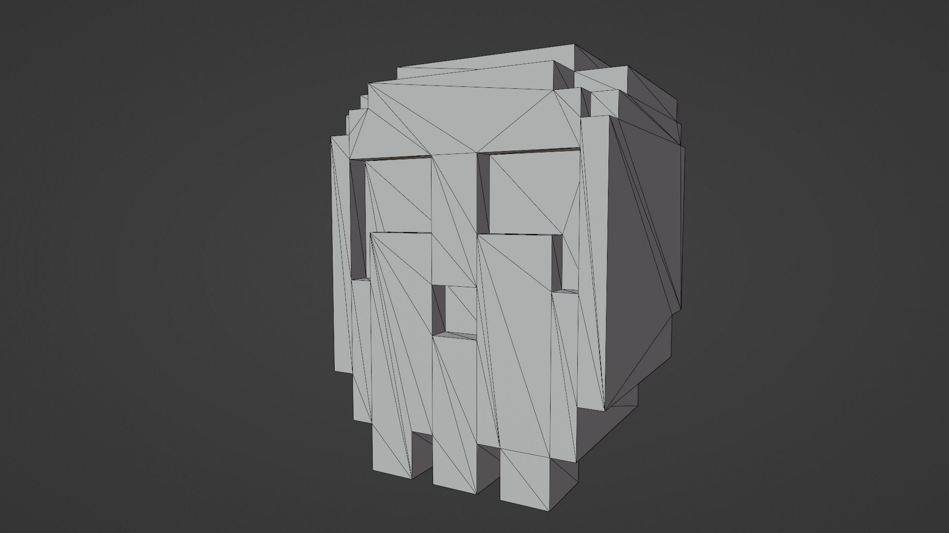 Voxel Skull 3D Model - TurboSquid 2072711