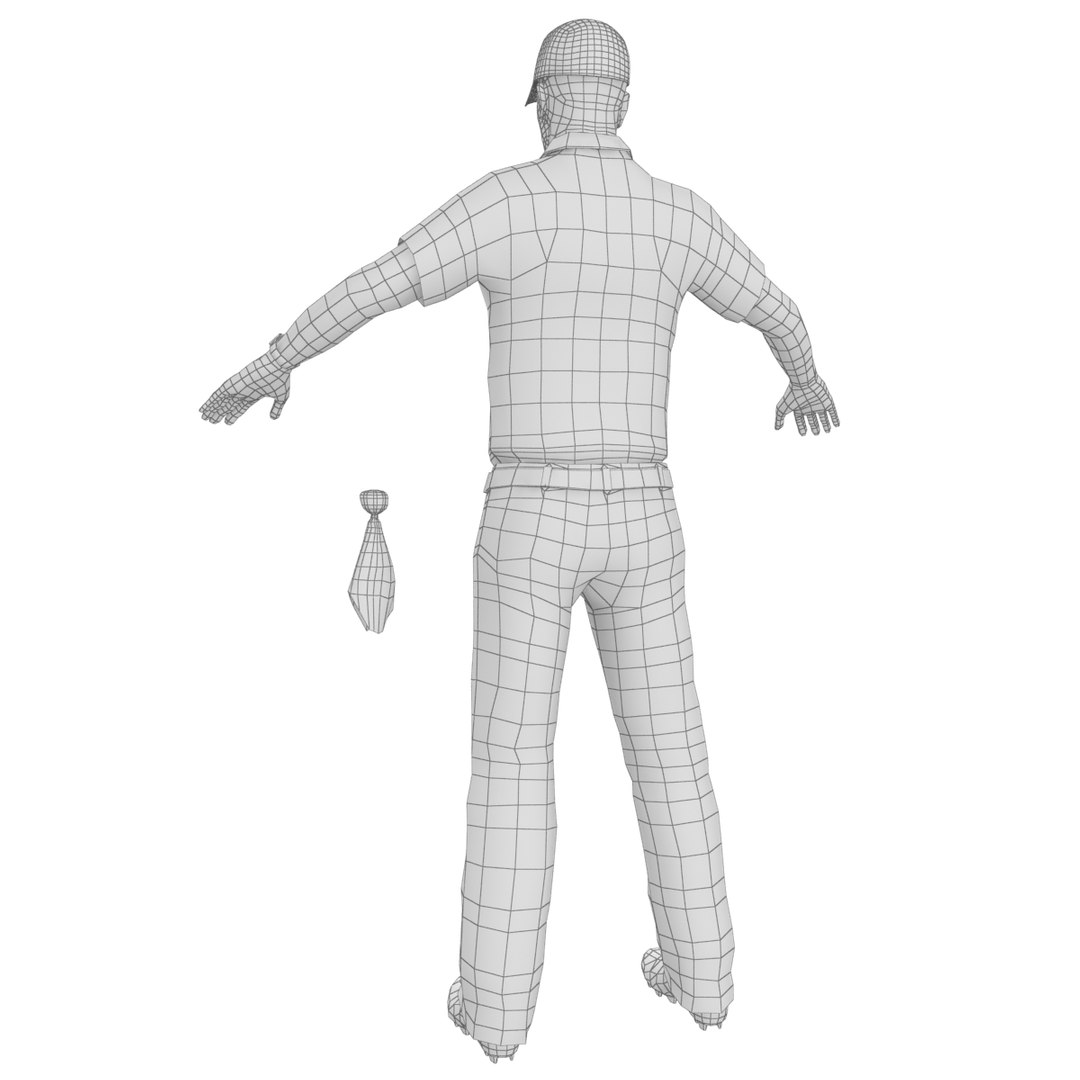 3D football referee - TurboSquid 1299882