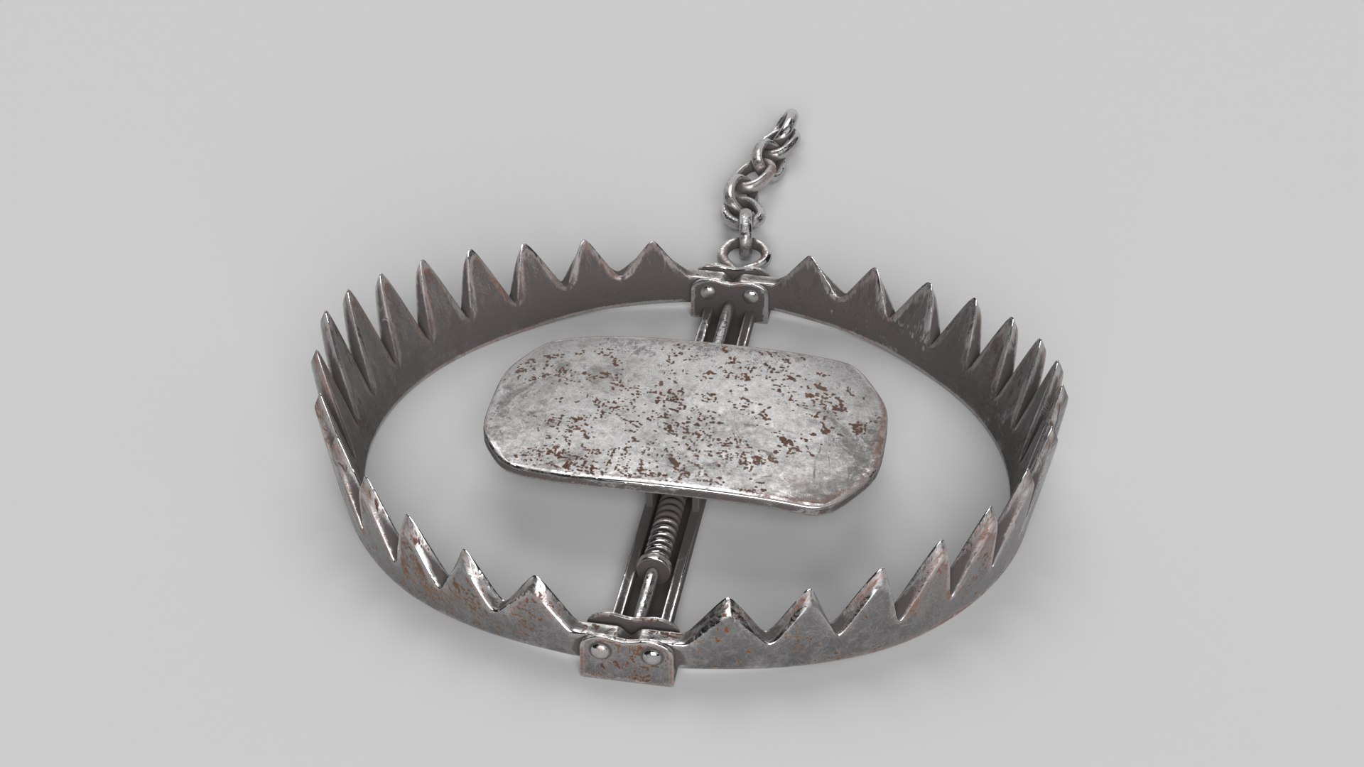 Bear Trap 3D Model - TurboSquid 2291537