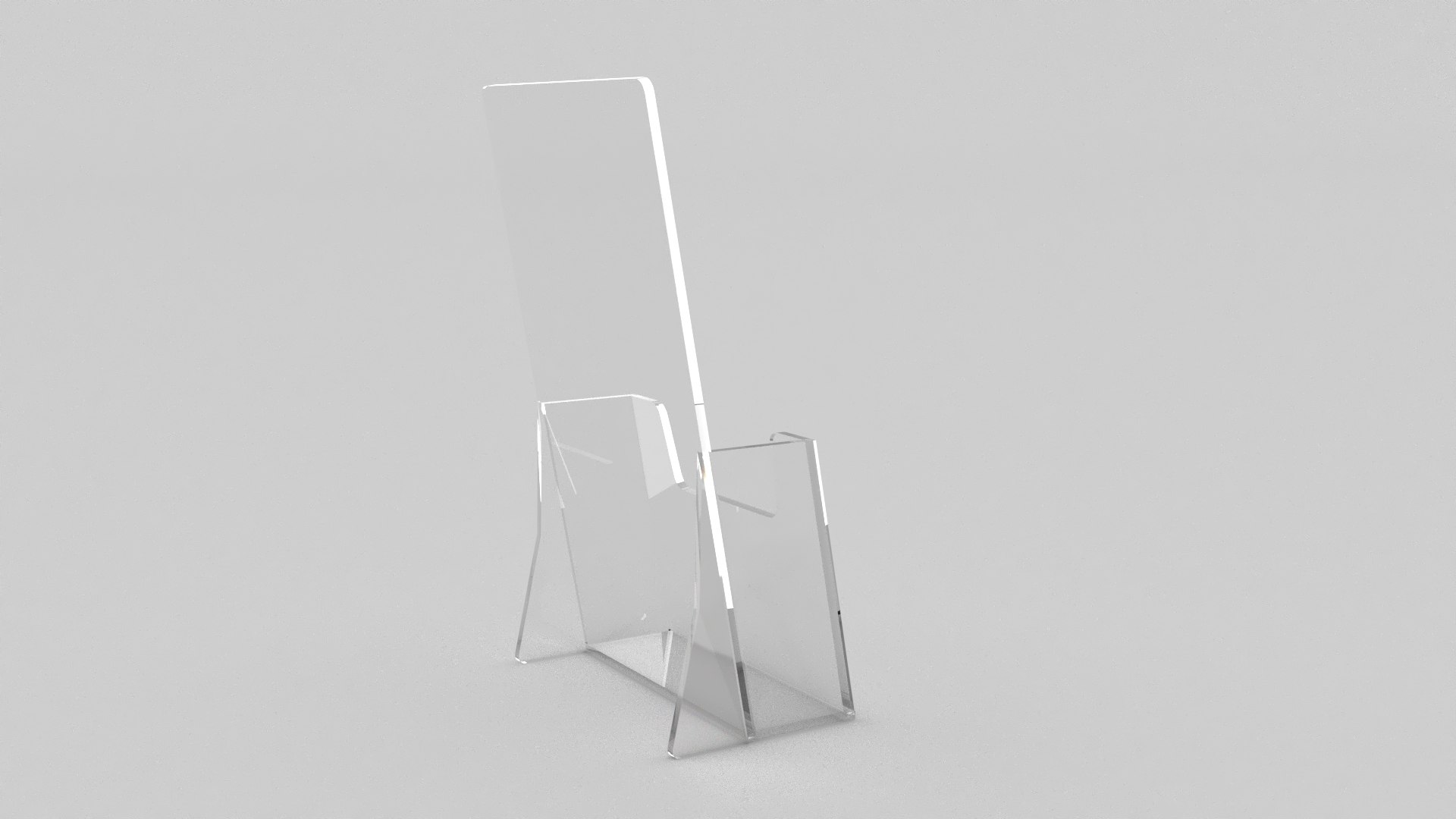 3D Model Flyer Holder - TurboSquid 2035988