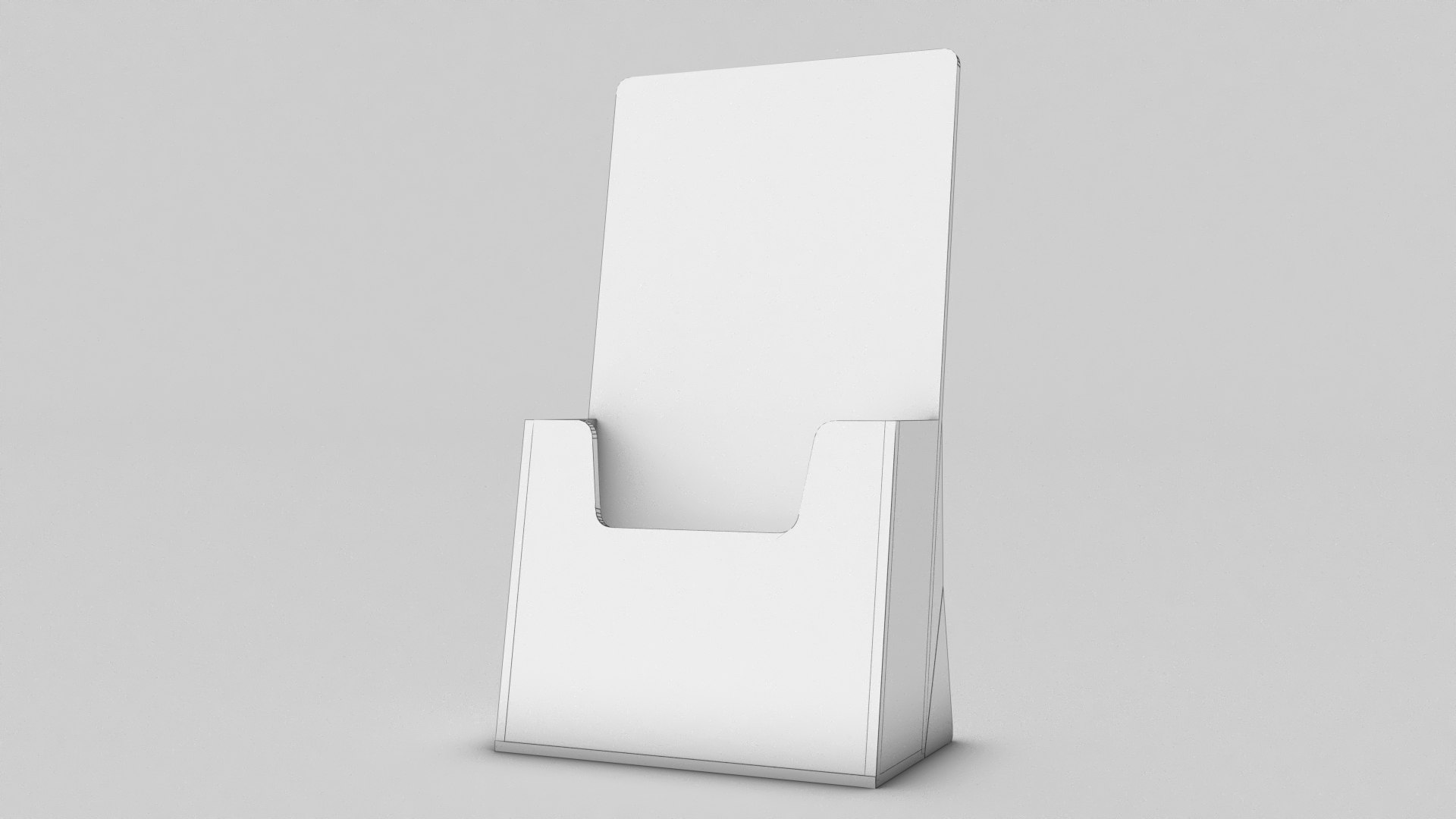 3D Model Flyer Holder - TurboSquid 2035988