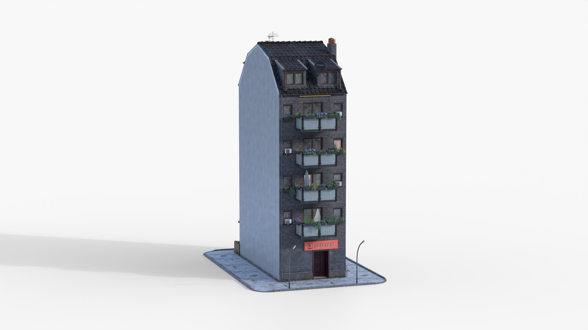 3D Model House 43 - TurboSquid 2134806