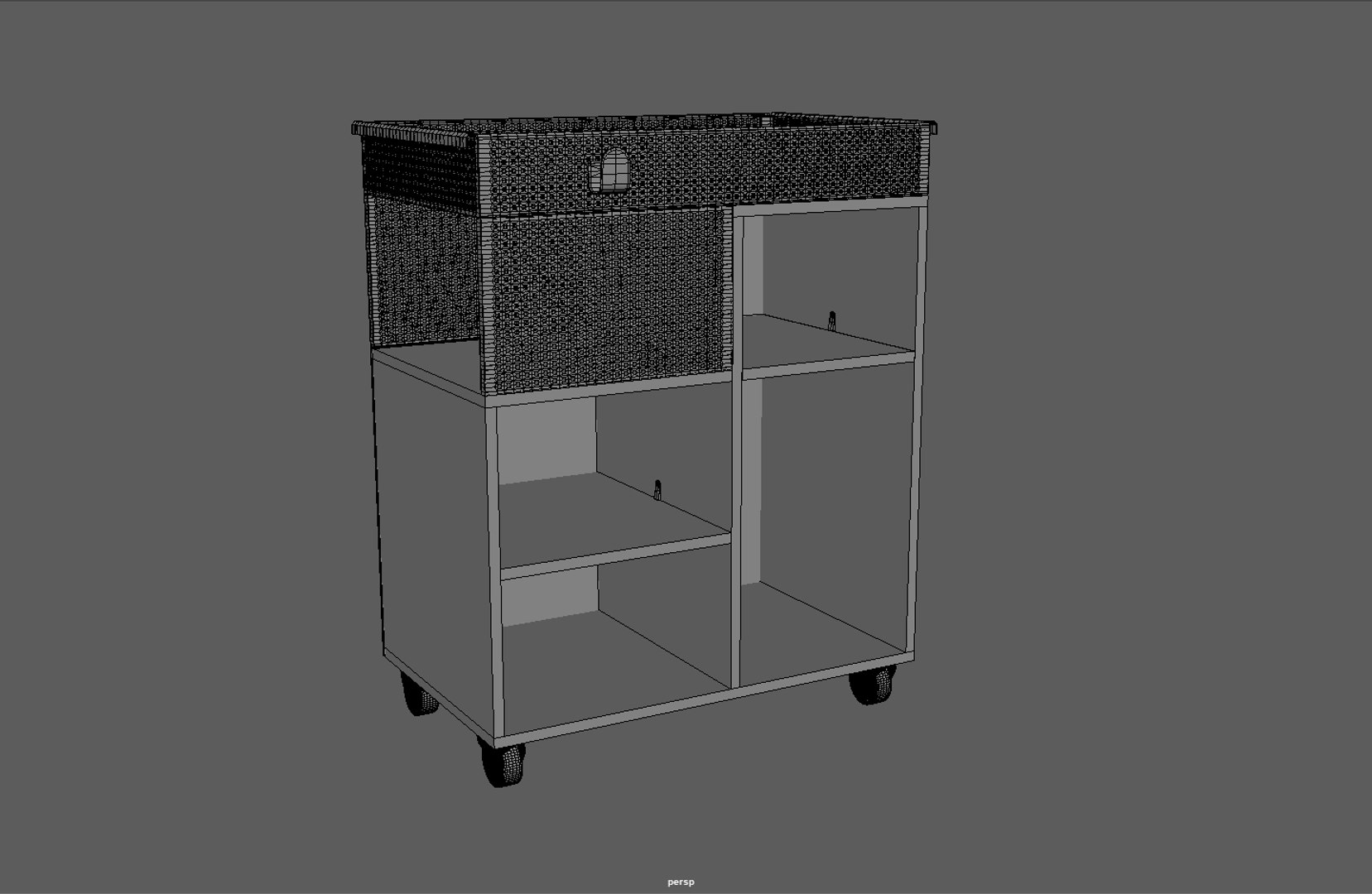 Utility Cart Trolley 3D Model - TurboSquid 2252545