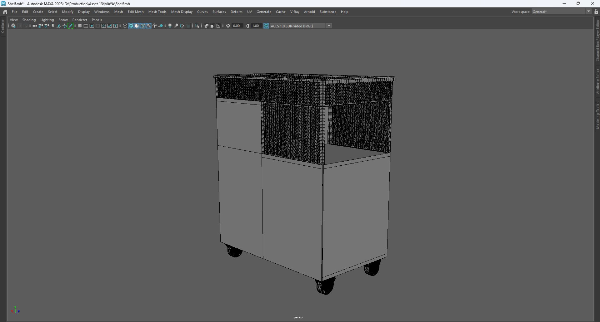 Utility Cart Trolley 3D Model - TurboSquid 2252545