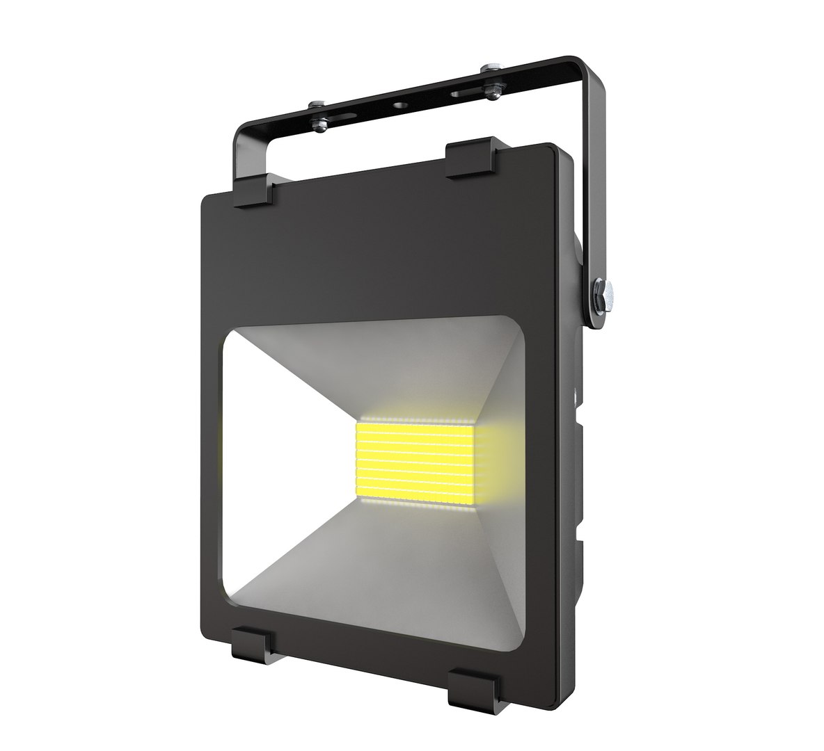 Realistic Flood Light 3d Model