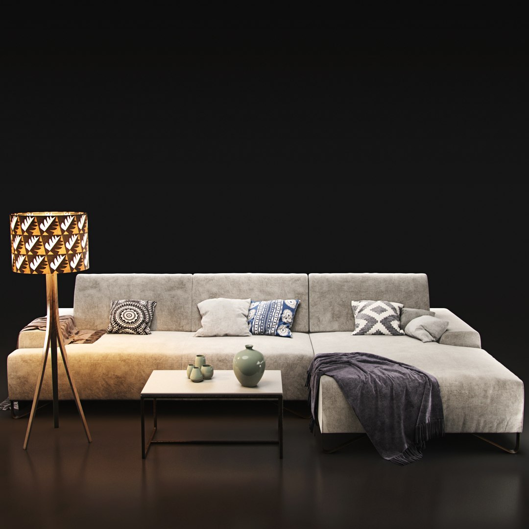 3D Sofa Natuzzi Fly 2563 - TurboSquid 1198428