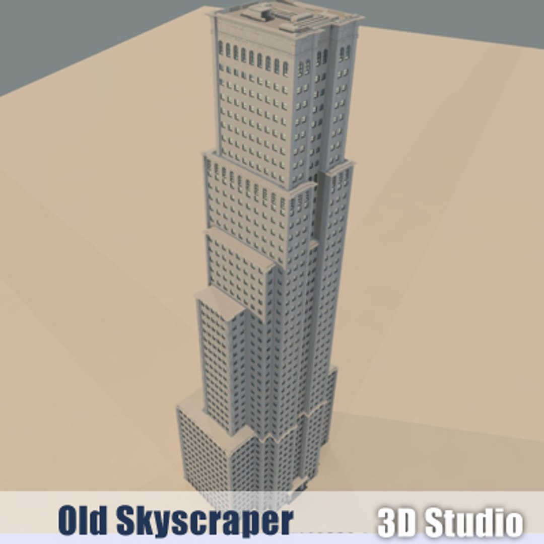 3ds Max Old Era Art Deco