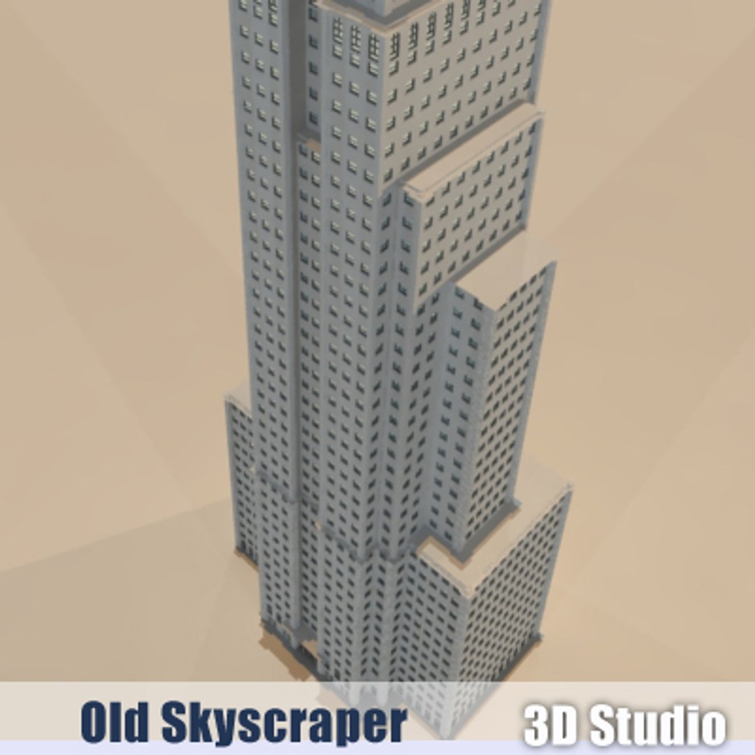 3ds Max Old Era Art Deco