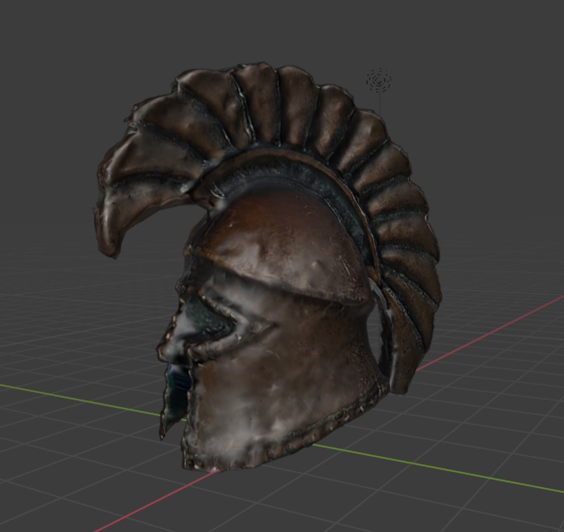 Helmet Helm Slam Athens Corinthian 3D model - TurboSquid 2136890