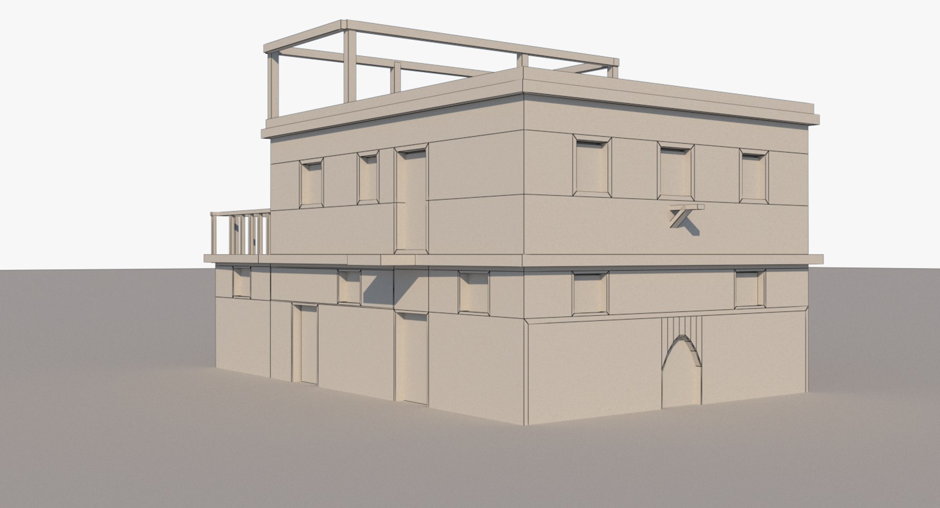 3D Old Syrian Houses Model - TurboSquid 1302167