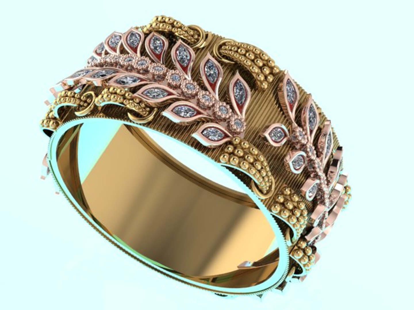 3D Bangles Model - TurboSquid 1619620