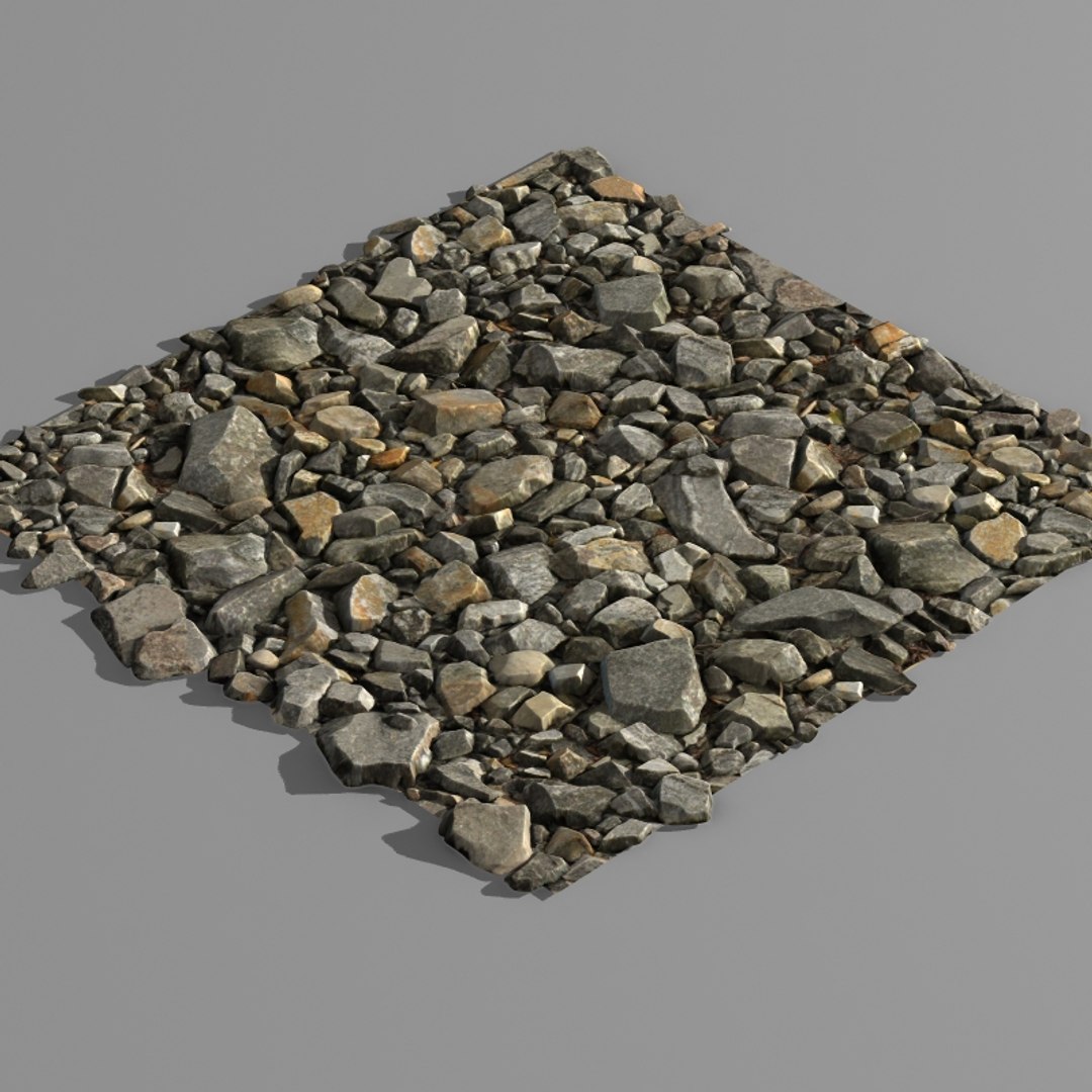 Stones 09 3d Model
