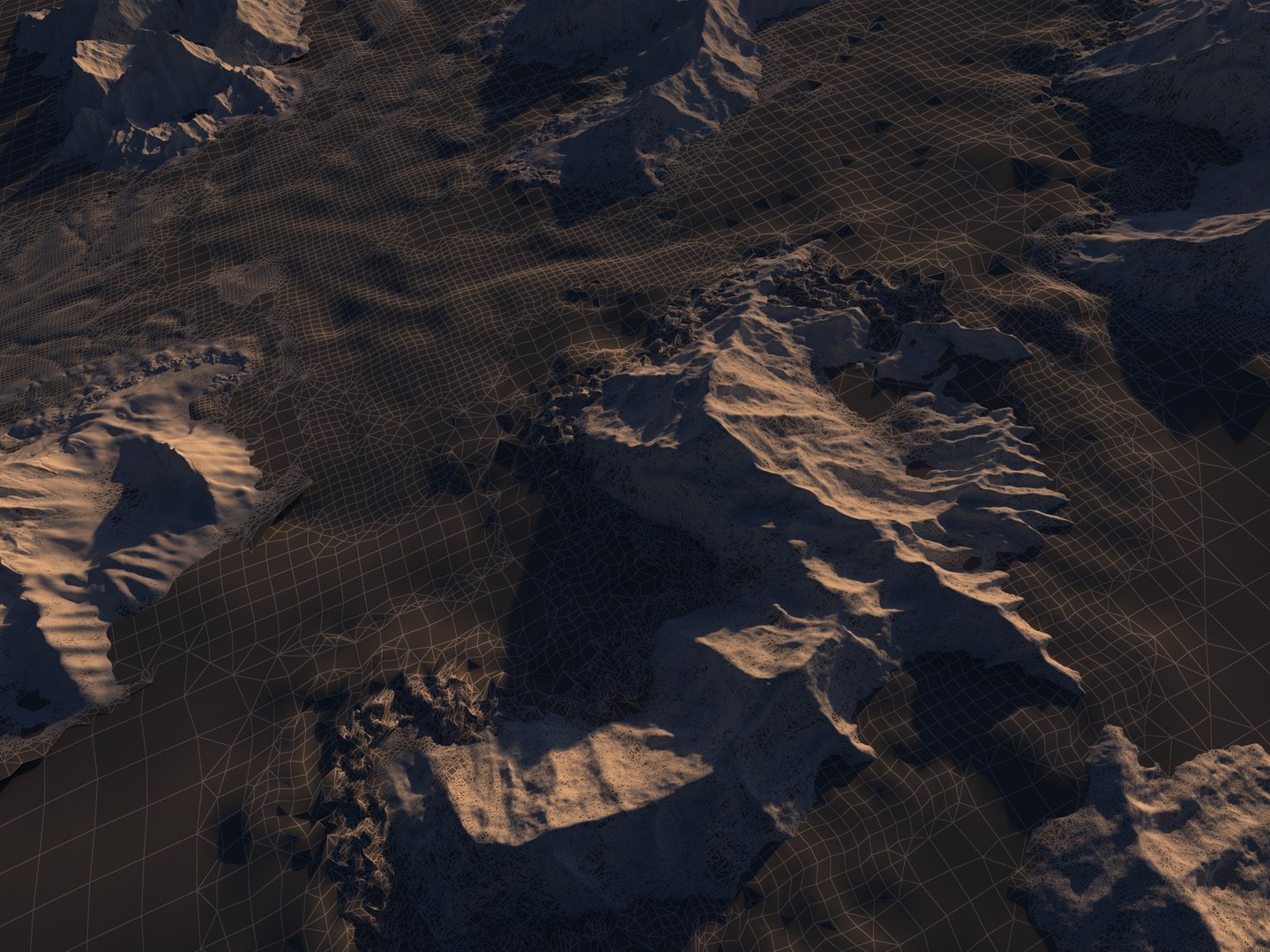 Snow Mountain 3 Model - TurboSquid 2028506