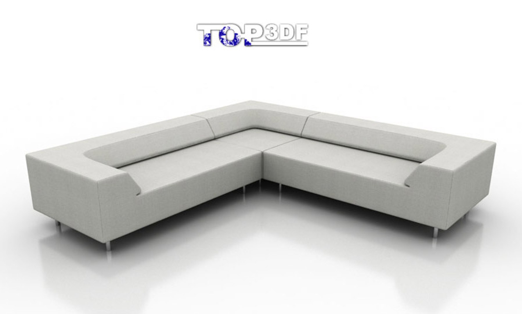 3d easy block sofa