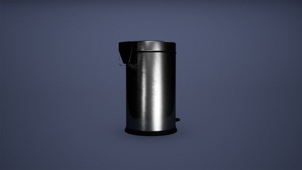 Dustbin 3D model - TurboSquid 1731126