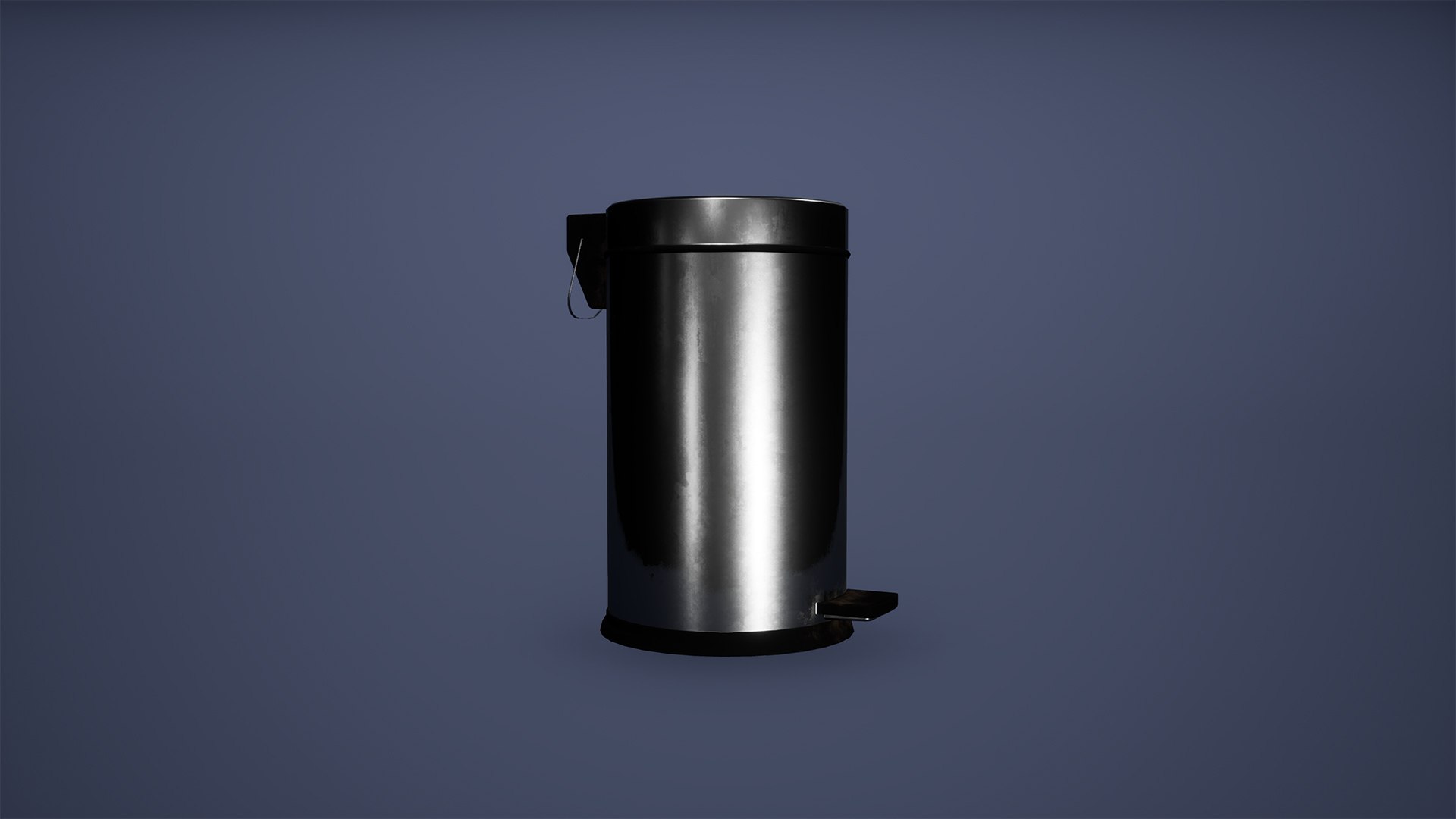 Dustbin 3D Model - TurboSquid 1731126