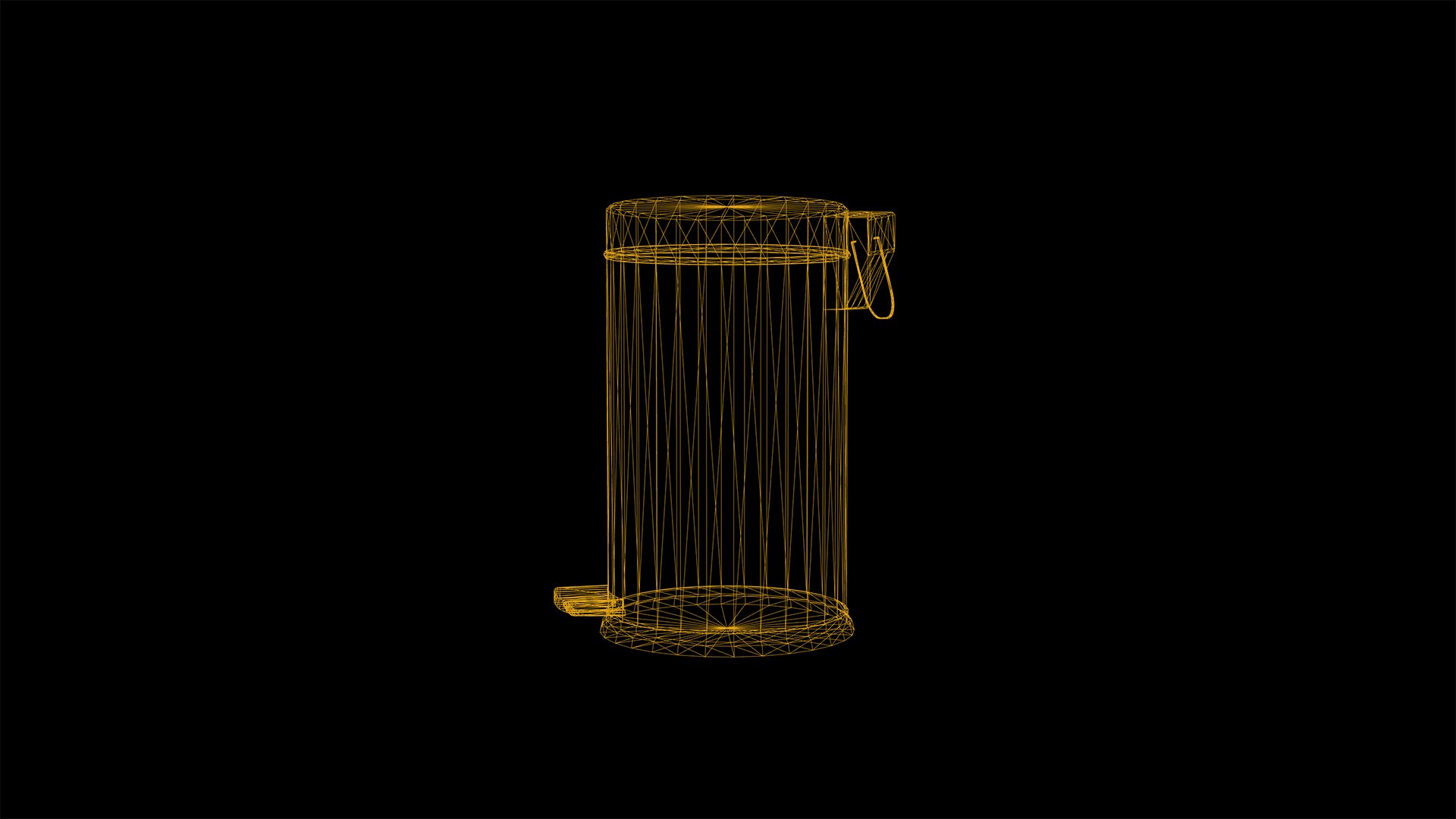 Dustbin 3D Model - TurboSquid 1731126