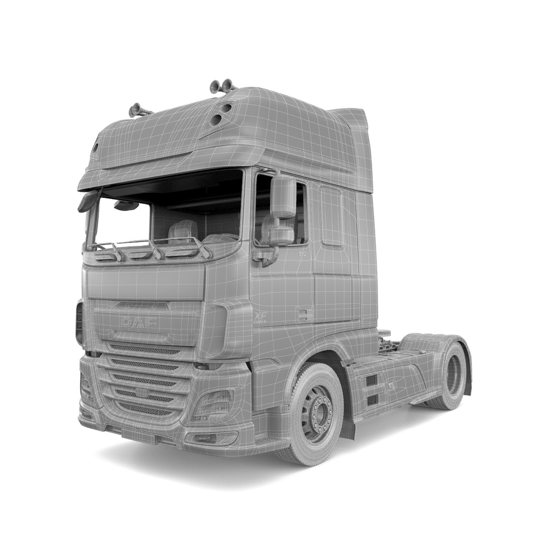 3d Model Daf Xf Euro 6