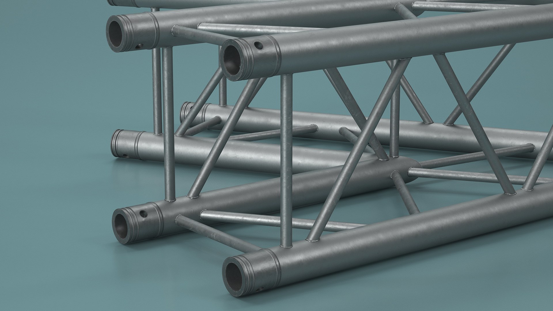 3D Model Architecture Square Truss Modular - TurboSquid 2259048