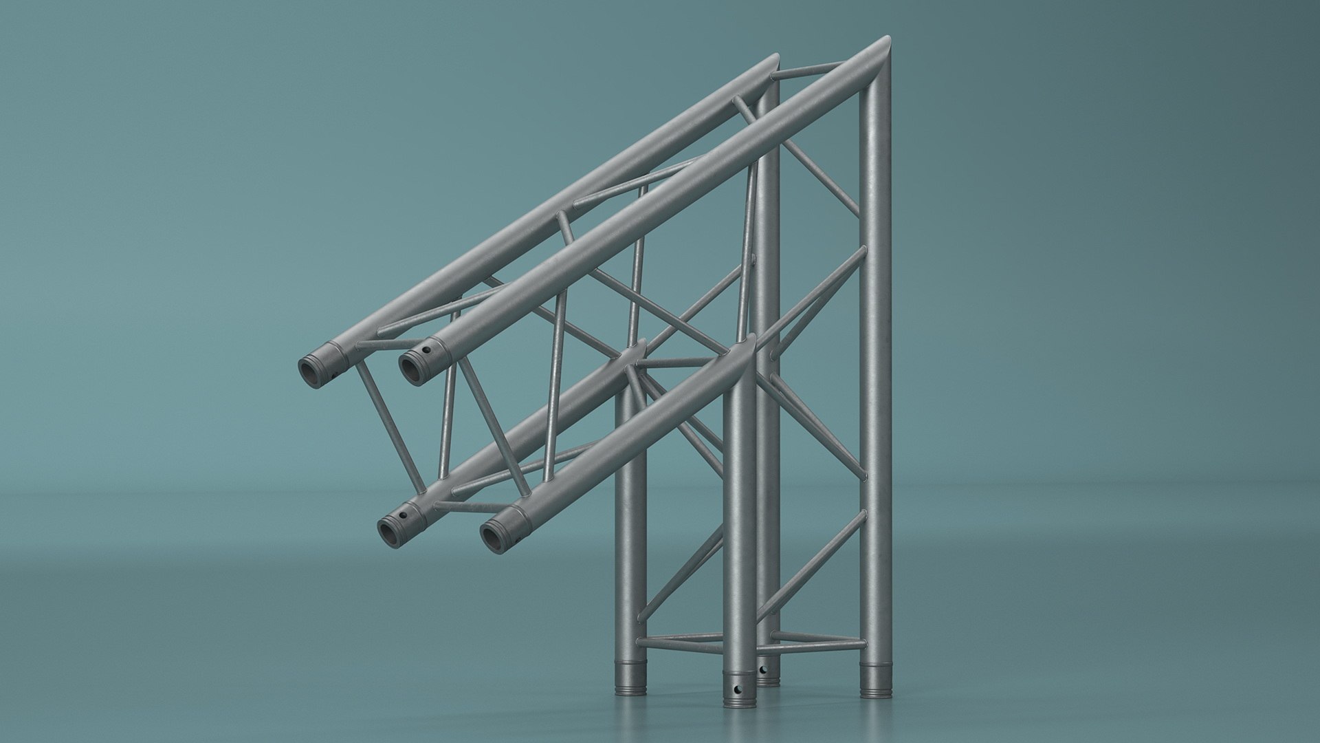 3D Model Architecture Square Truss Modular - TurboSquid 2259048