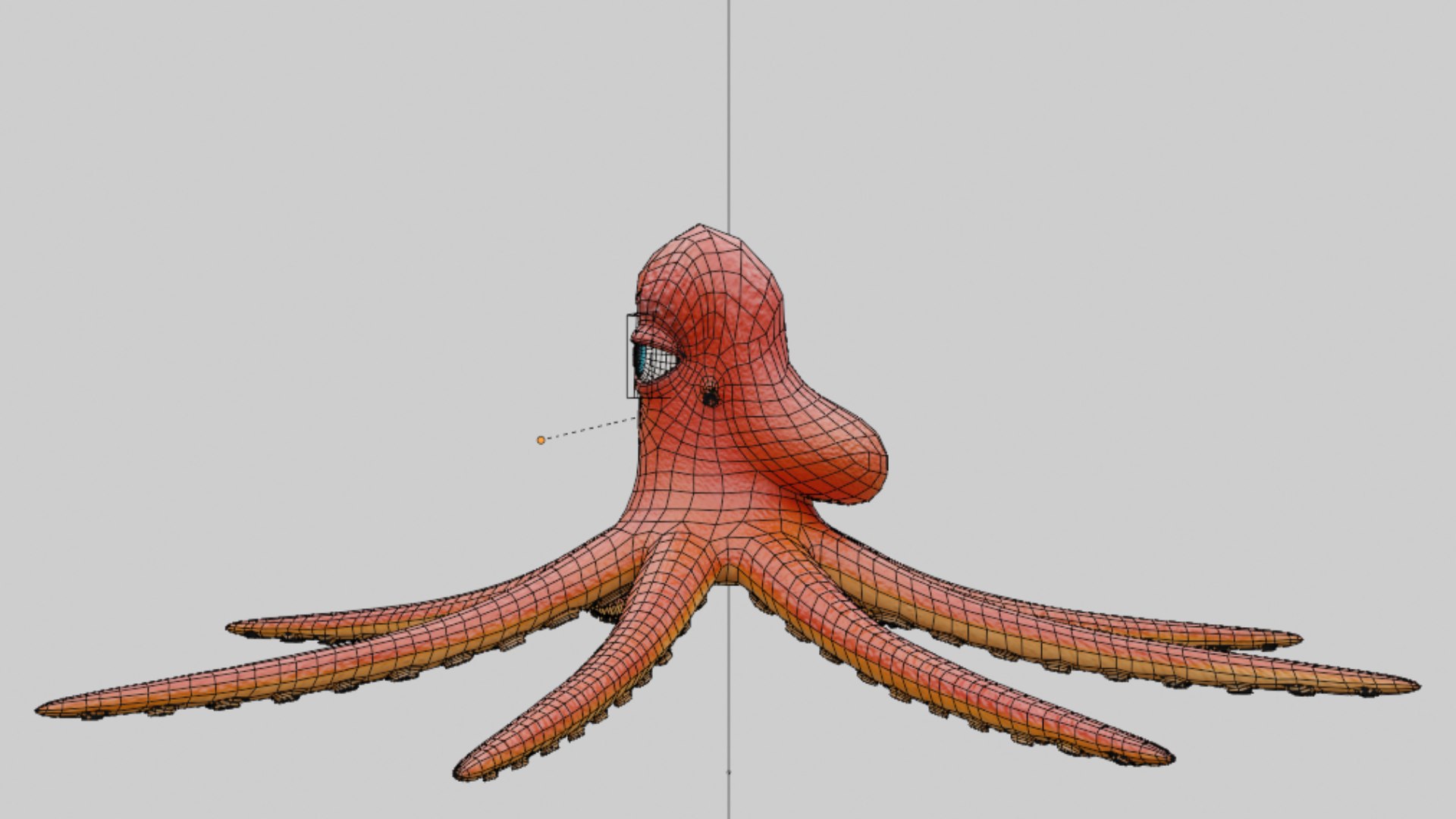 3D Octopus Cartoon 3D Model - TurboSquid 2101503
