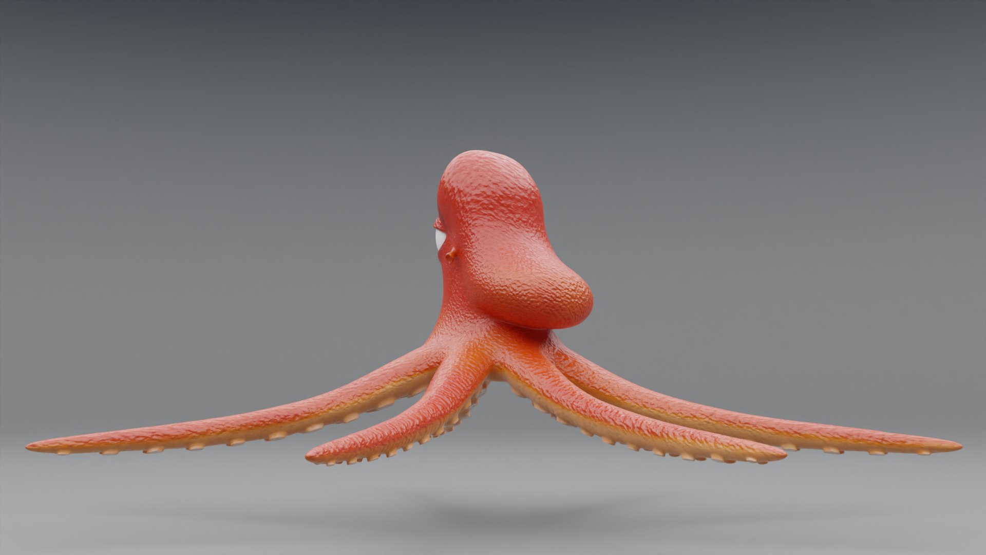 3D Octopus Cartoon 3D Model - TurboSquid 2101503