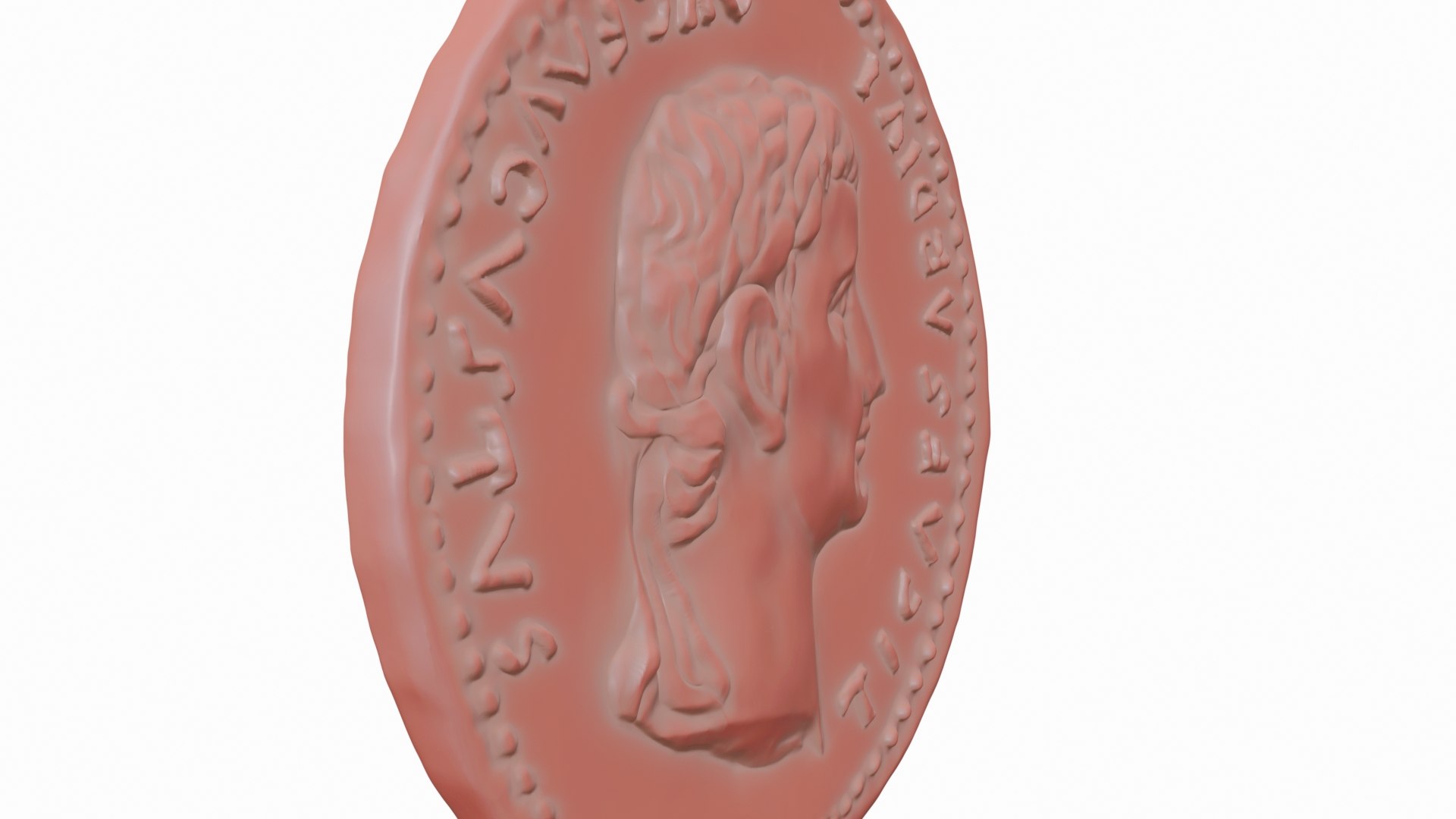 3D Old Golden Roman coin model - TurboSquid 1910774