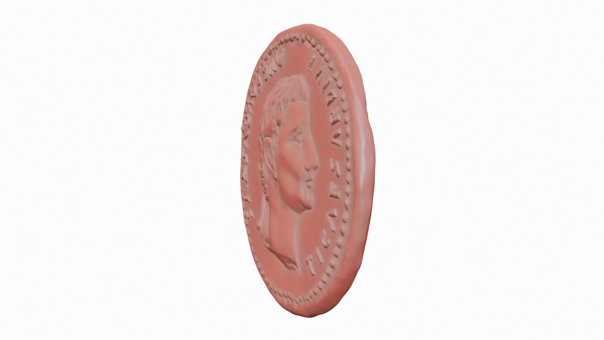 3D Old Golden Roman Coin Model - TurboSquid 1910774