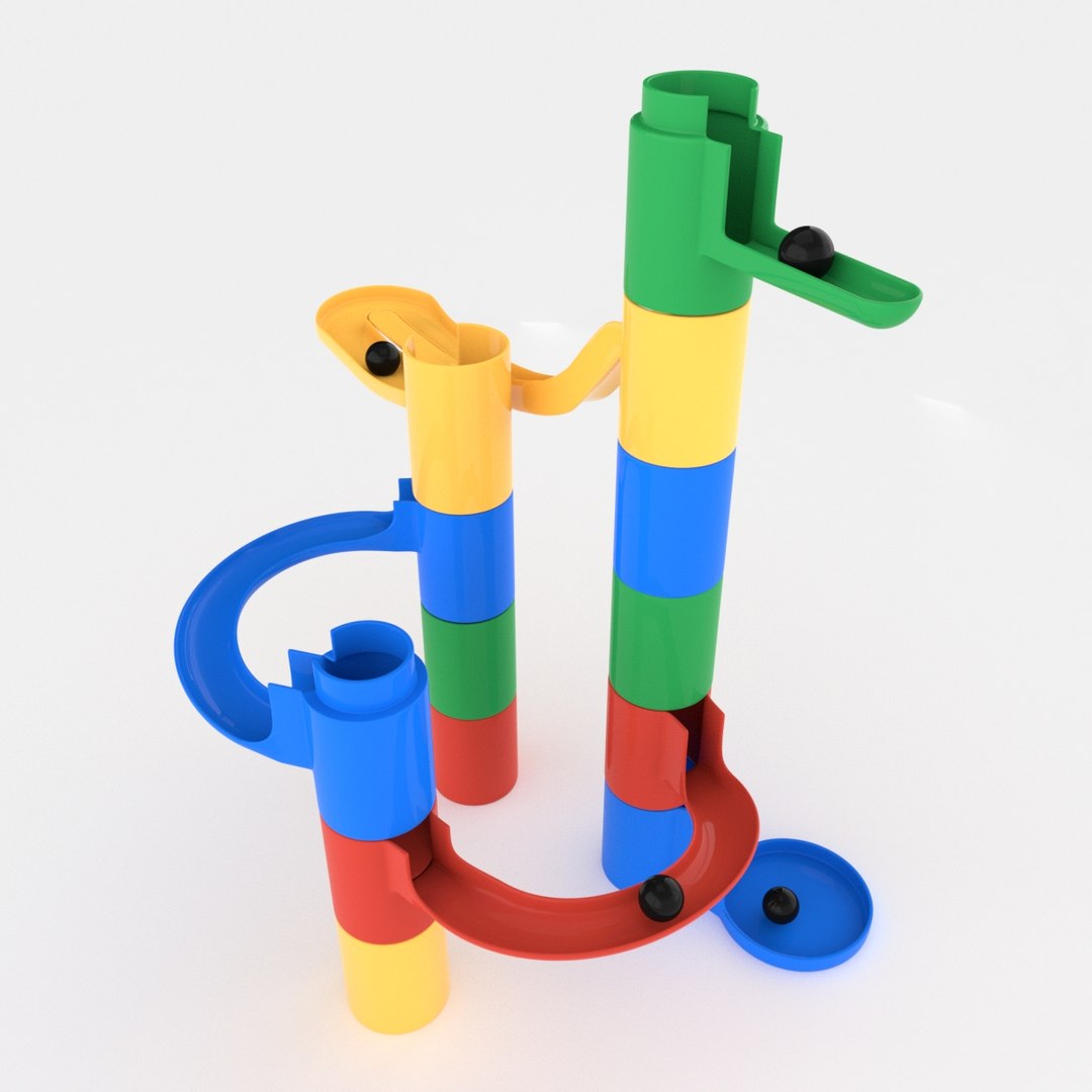 3d Model Marble Toys