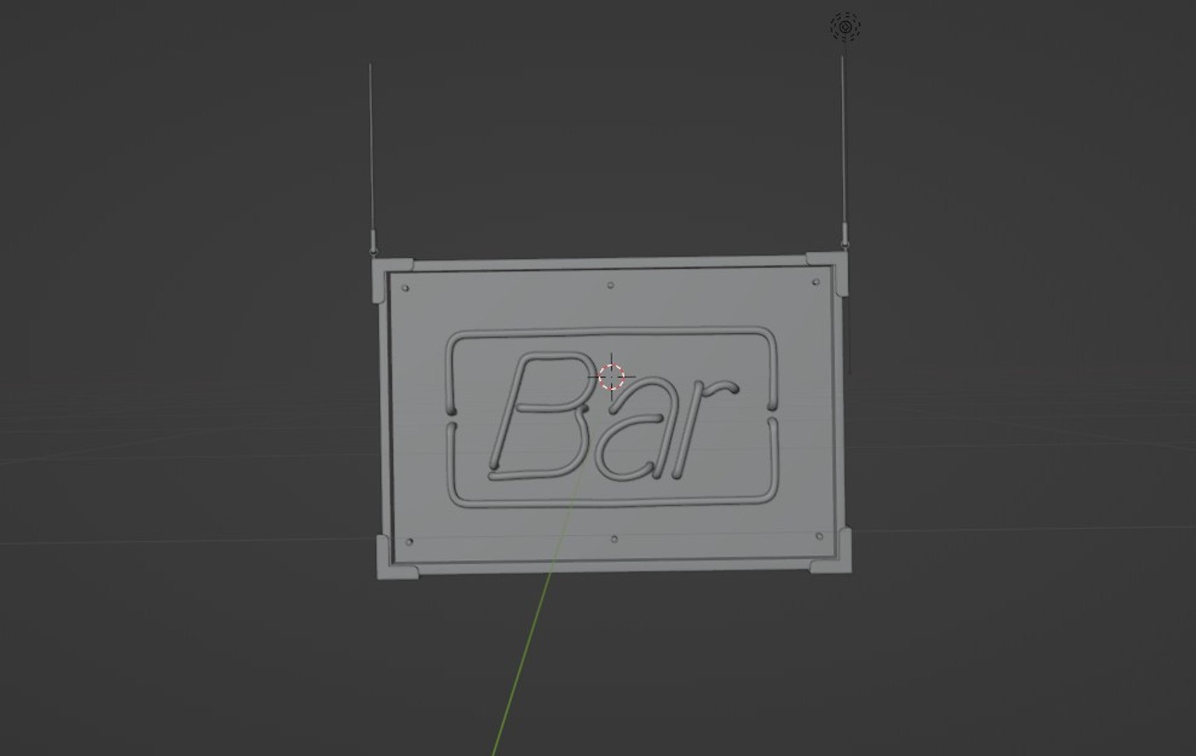 3D Bar Neon Sign 3D Model - TurboSquid 2351273