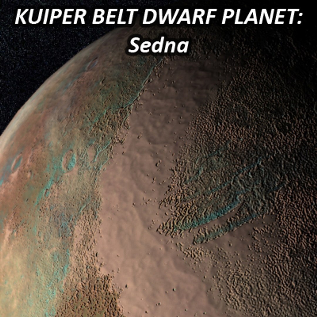 3d 10 Dwarf Planets Kuiper