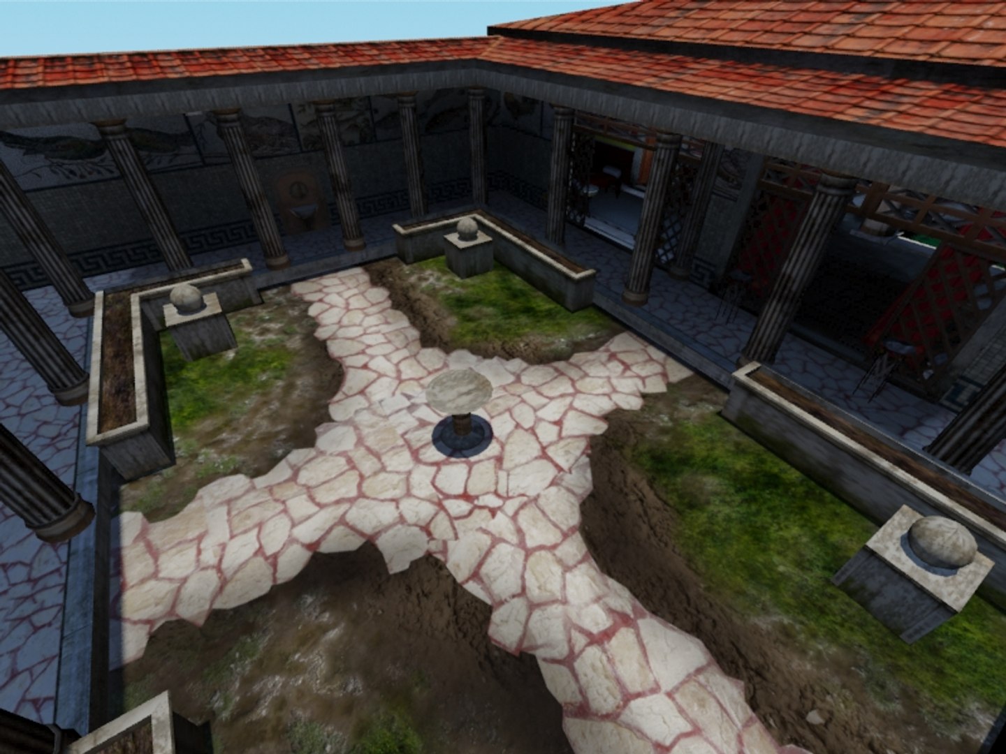 Domus Houses Roman Ancient Rome Max