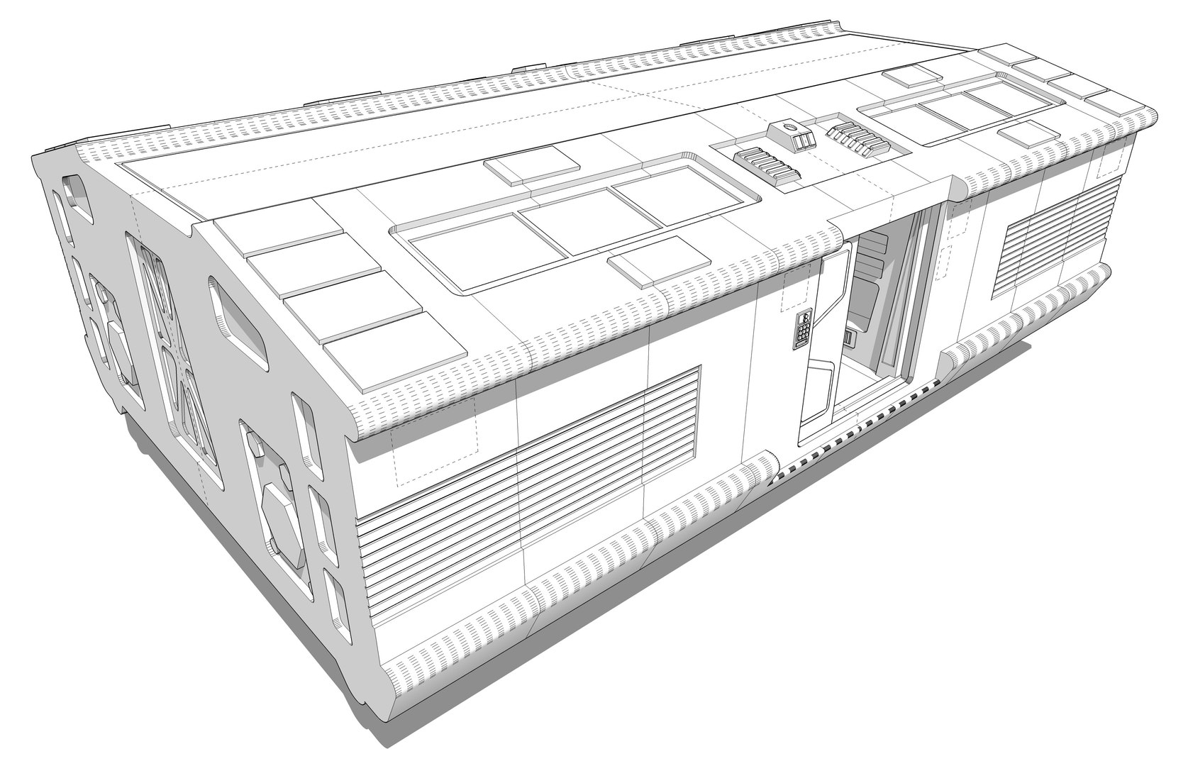 Medical Pod Obj