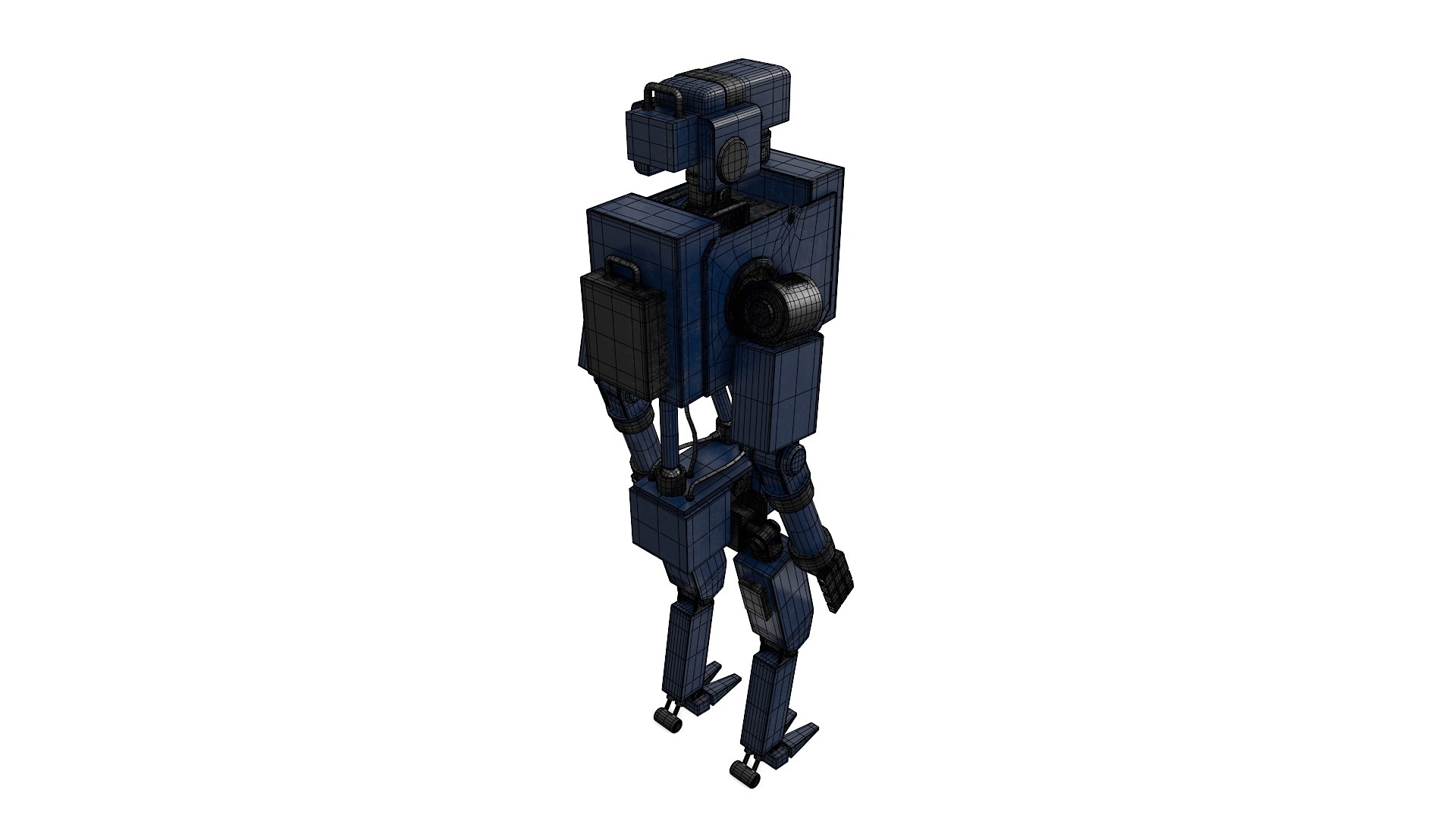 Blue Robot 3D - TurboSquid 1523479