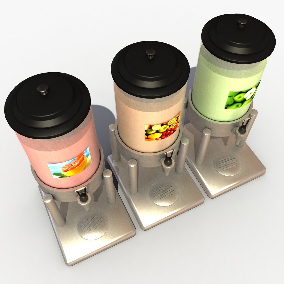 Juice Dispenser 3d Model