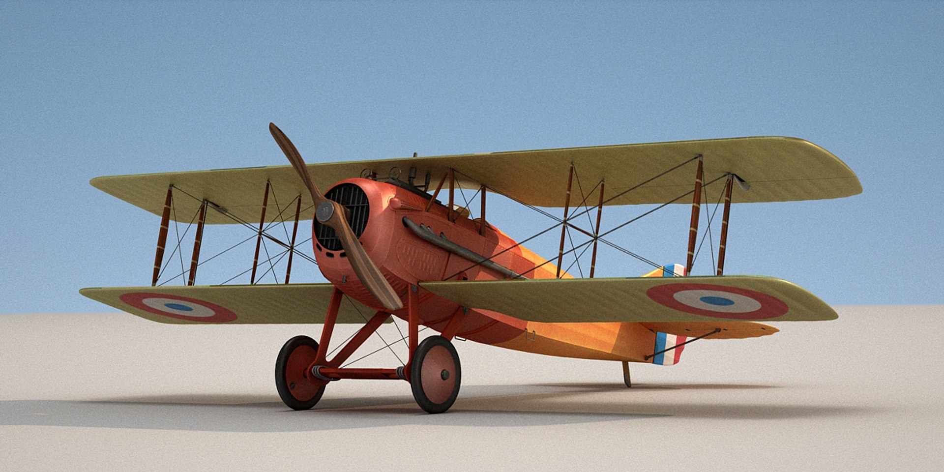 3D Spad S Xiii Madon - TurboSquid 1420583