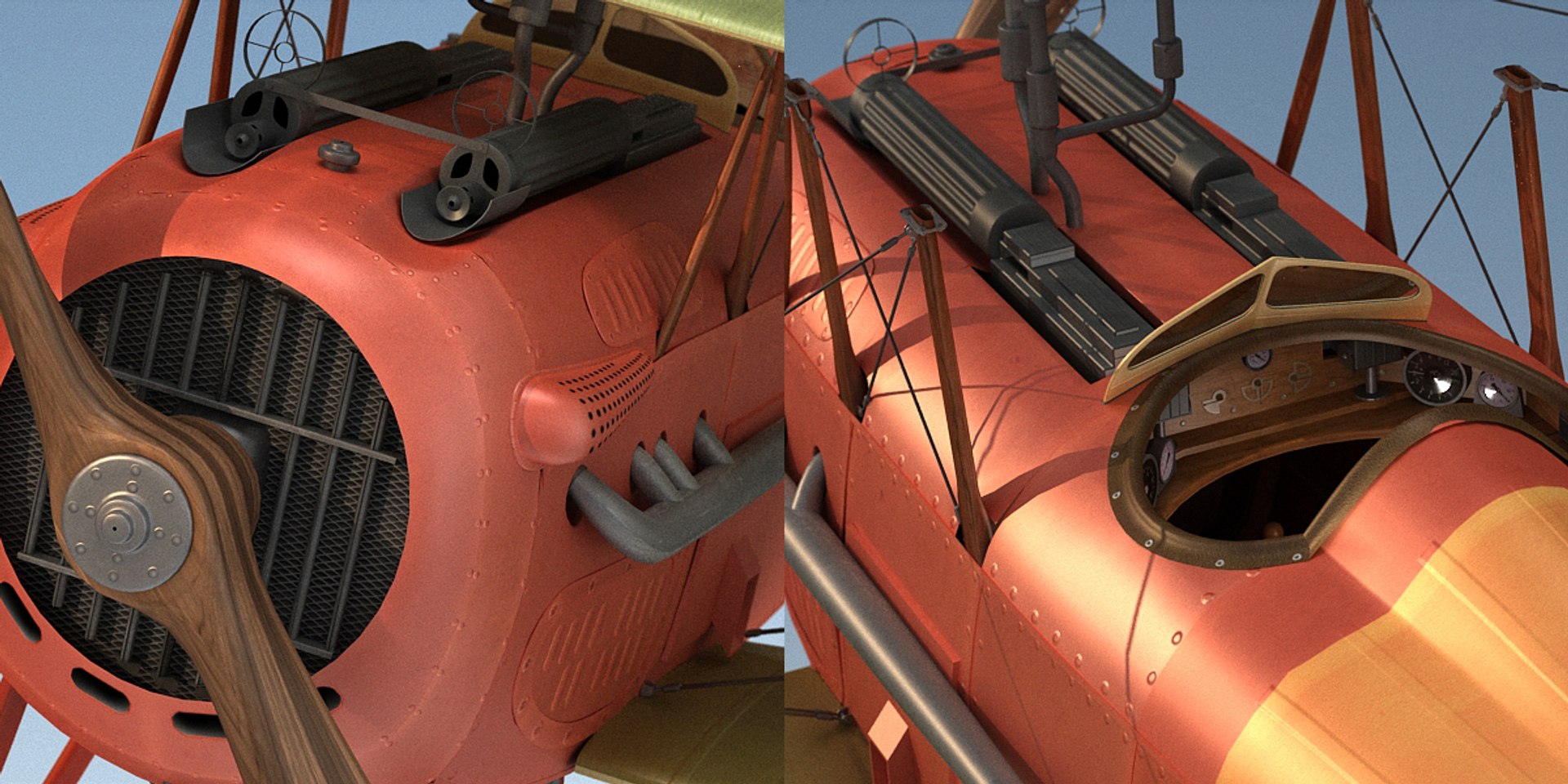 3D Spad S Xiii Madon - TurboSquid 1420583