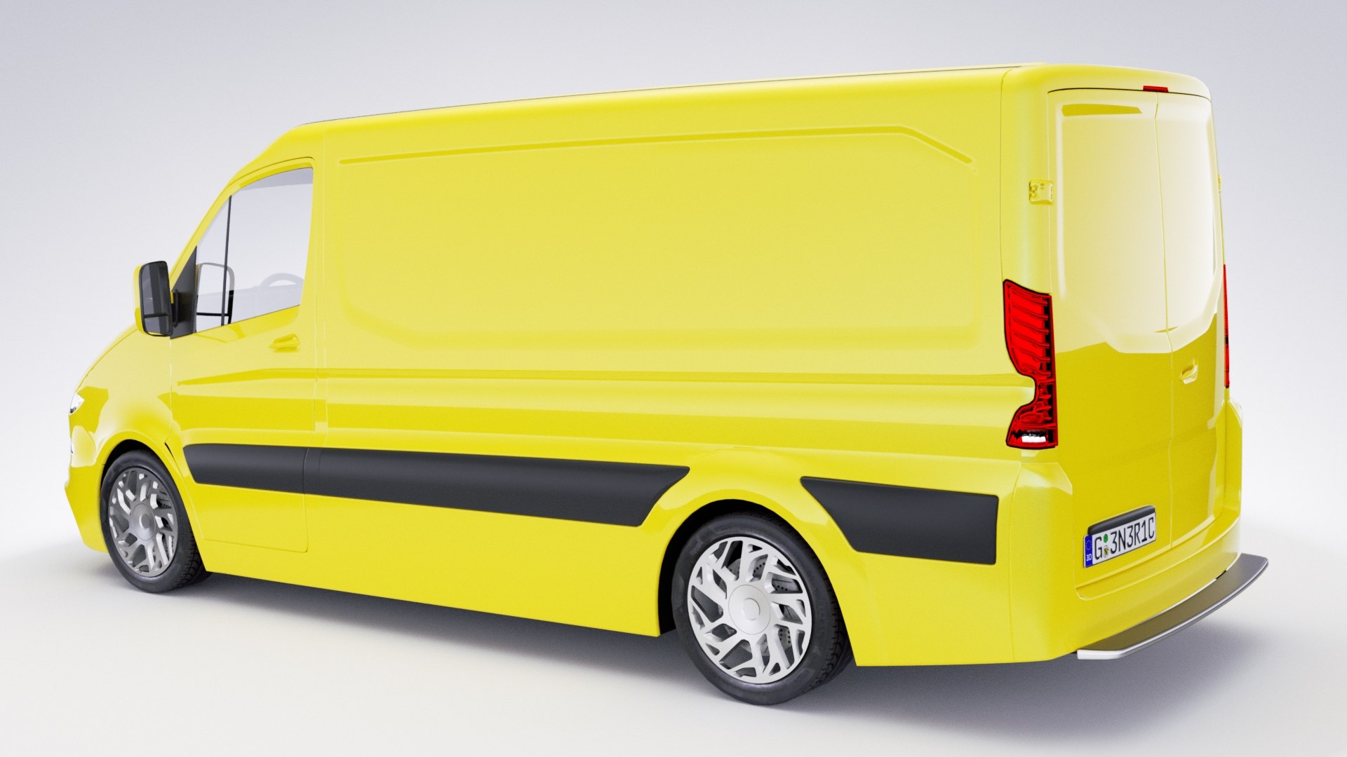 Generic VAN V32 3D - TurboSquid 2252762