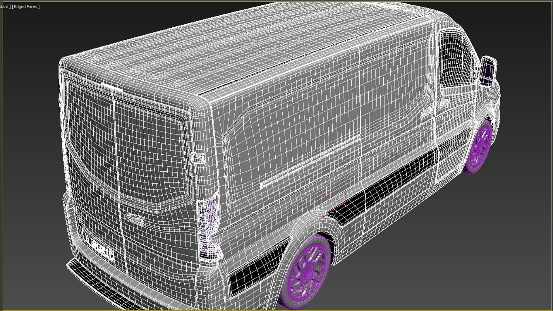 Generic VAN V32 3D - TurboSquid 2252762