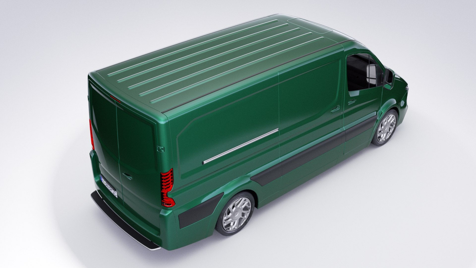 Generic VAN V32 3D - TurboSquid 2252762