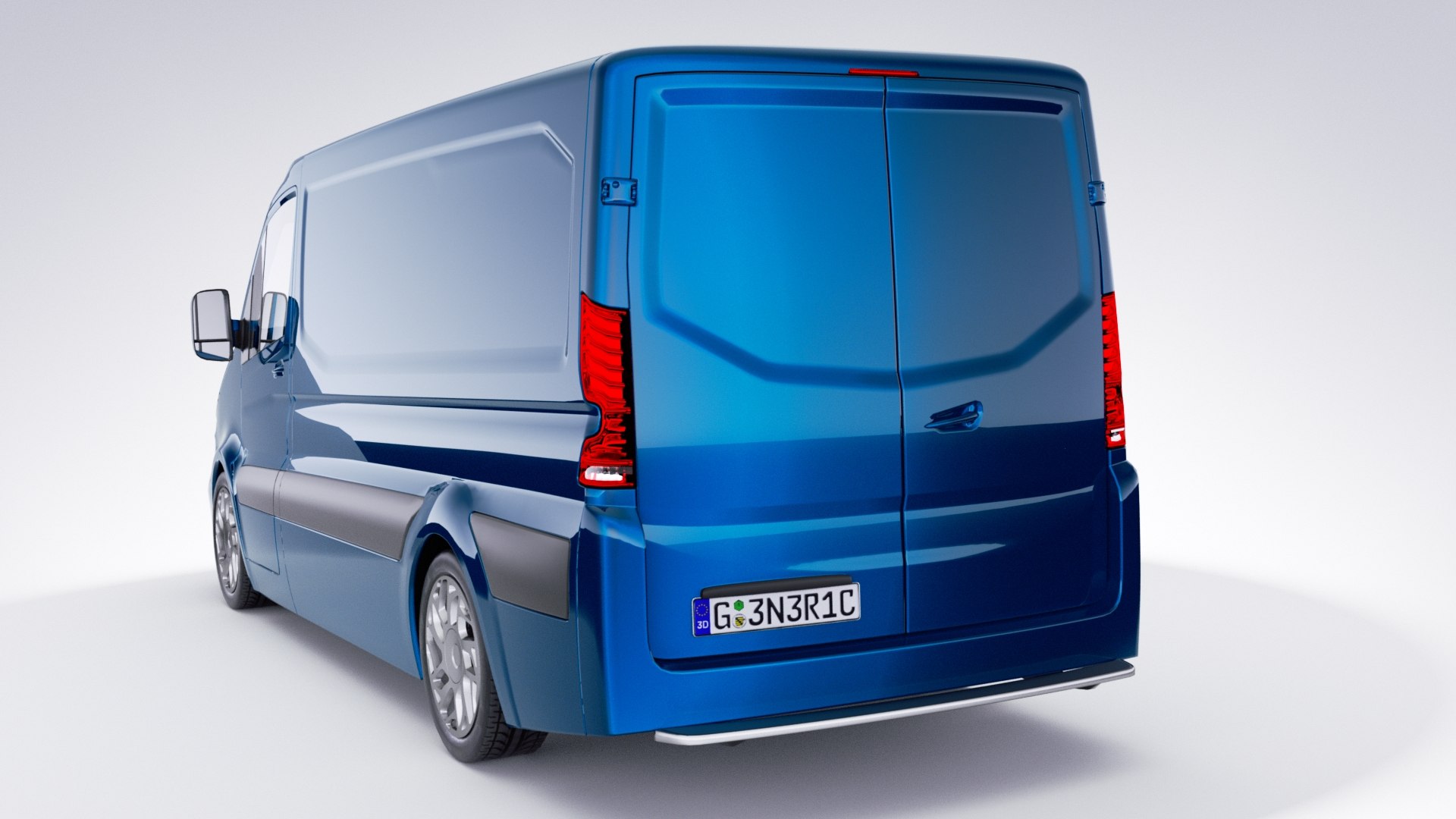 Generic VAN V32 3D - TurboSquid 2252762