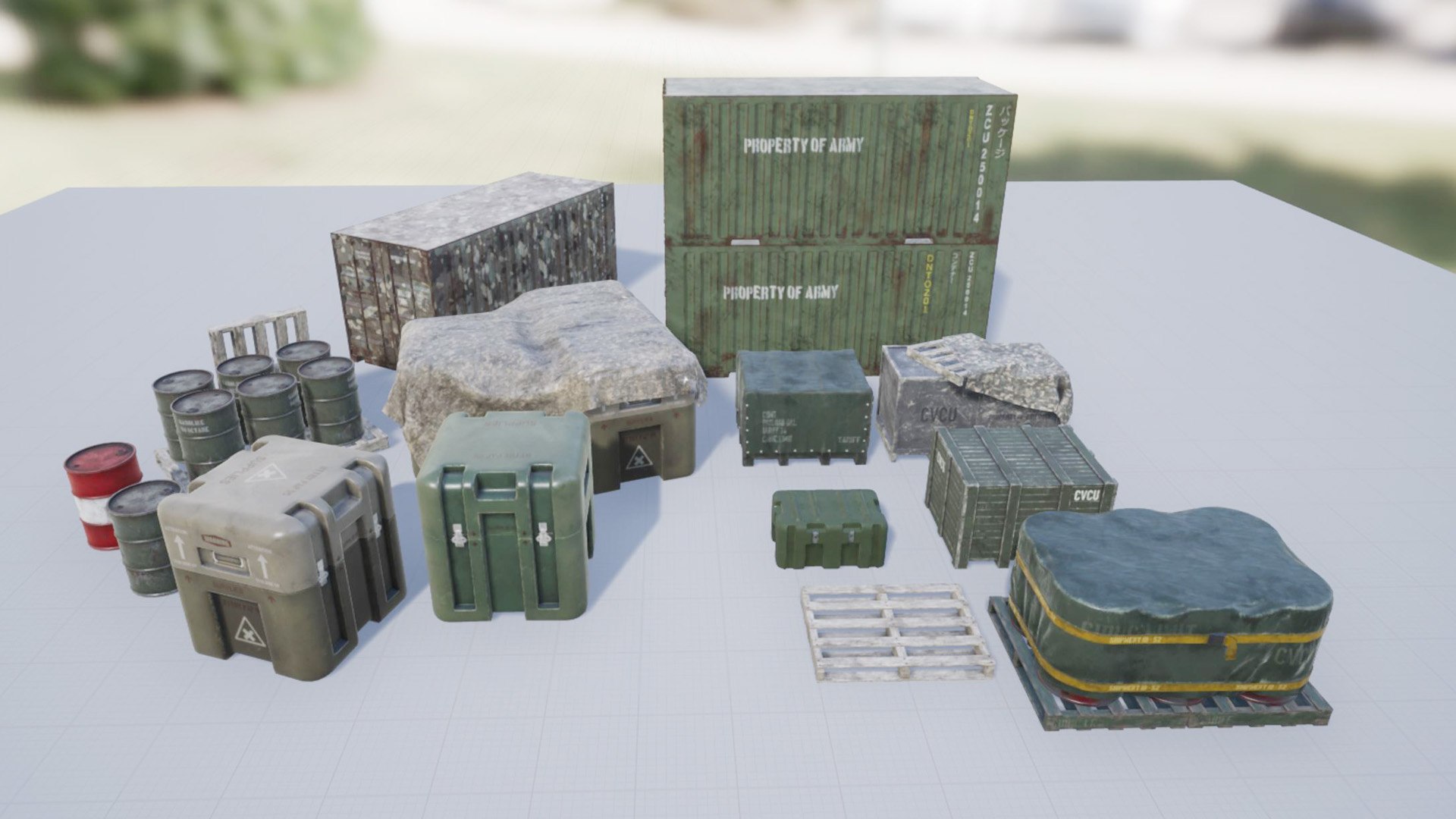 3D Military Containers - TurboSquid 1419843