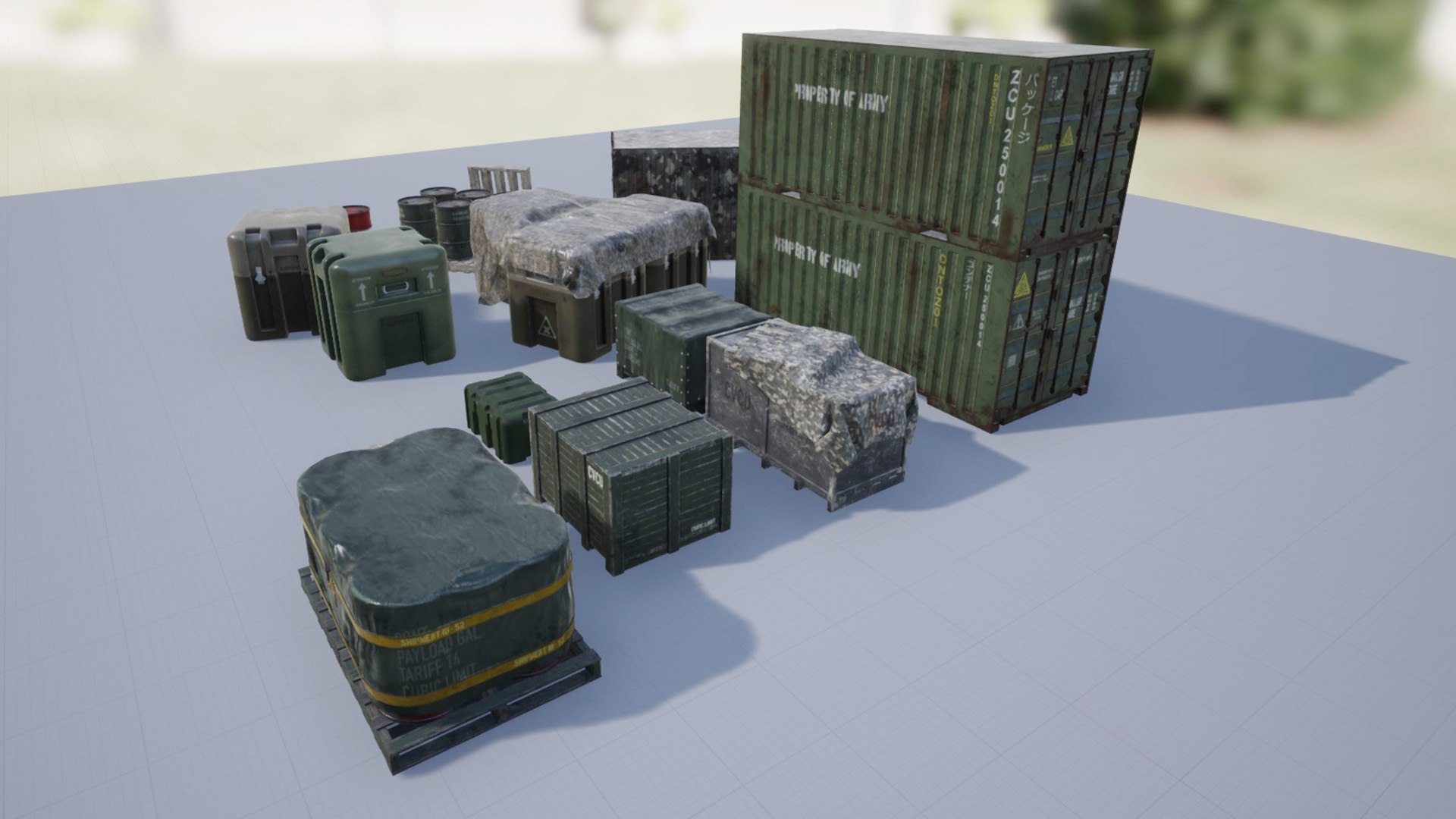 3D Military Containers - TurboSquid 1419843