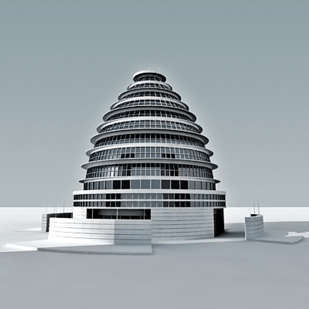 3d Model Definition Building