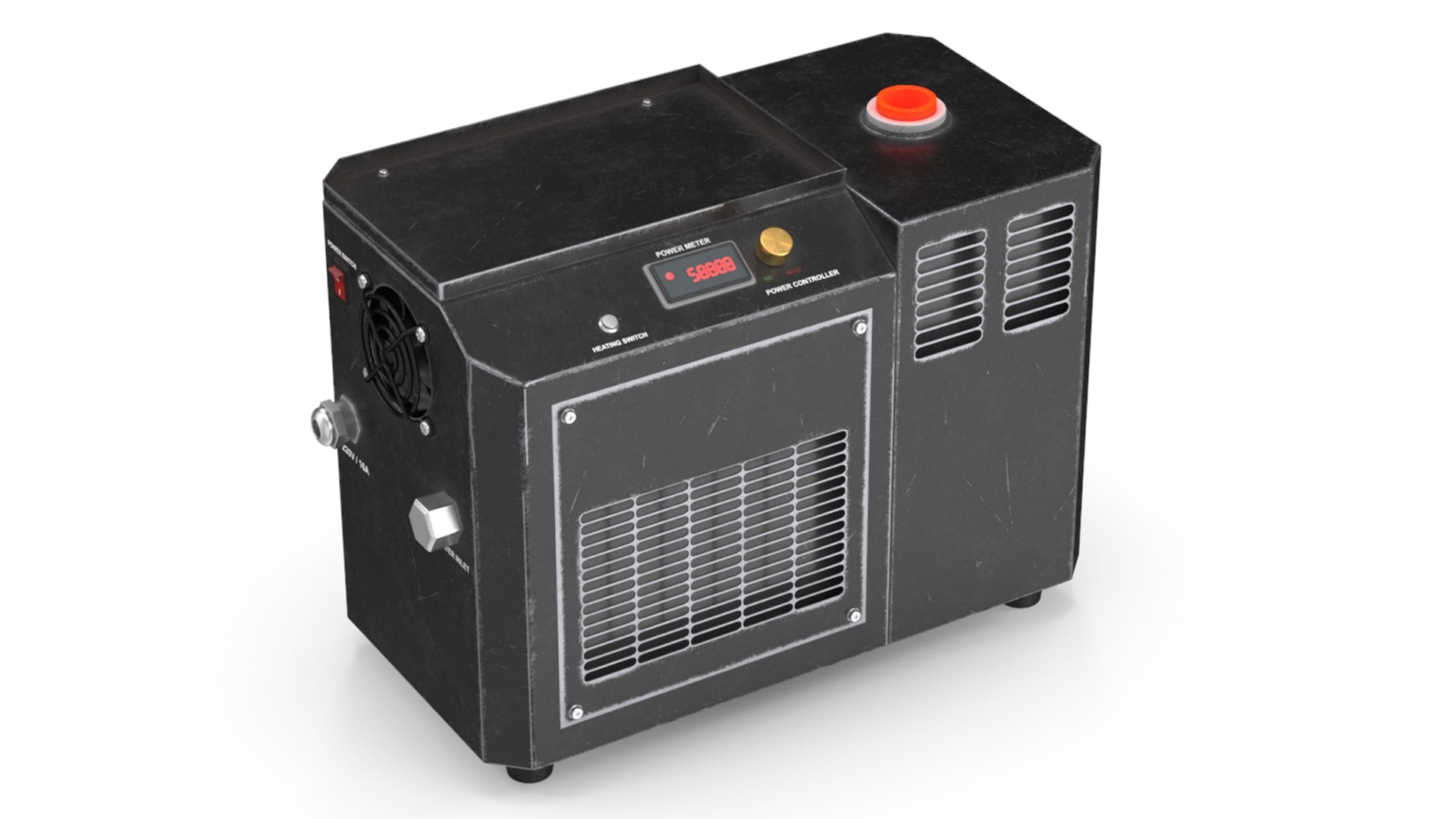 3D Model Metal Melting Machine PBR - TurboSquid 1944279