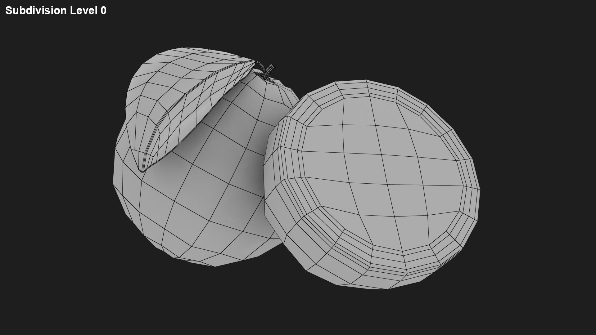 3D model citrus fruit set - TurboSquid 1206021