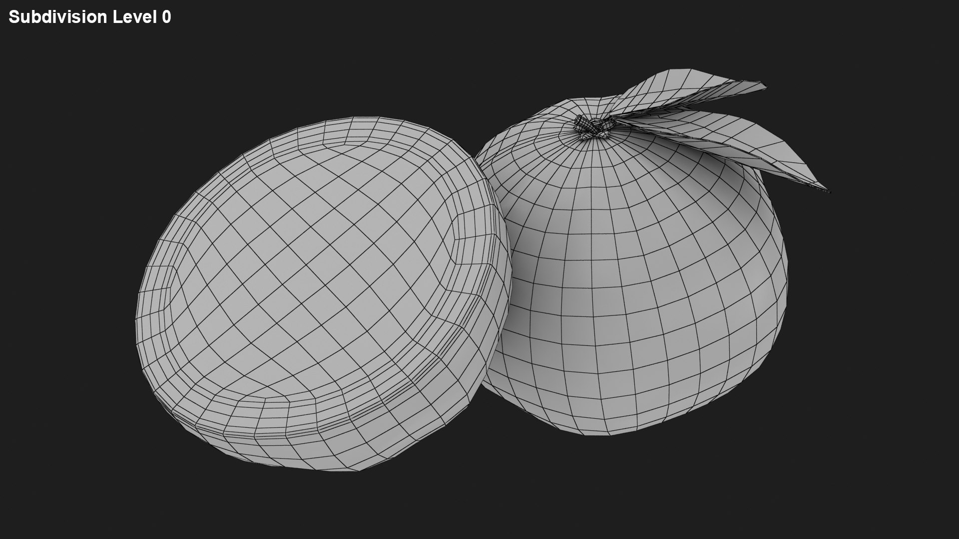 3D model citrus fruit set - TurboSquid 1206021