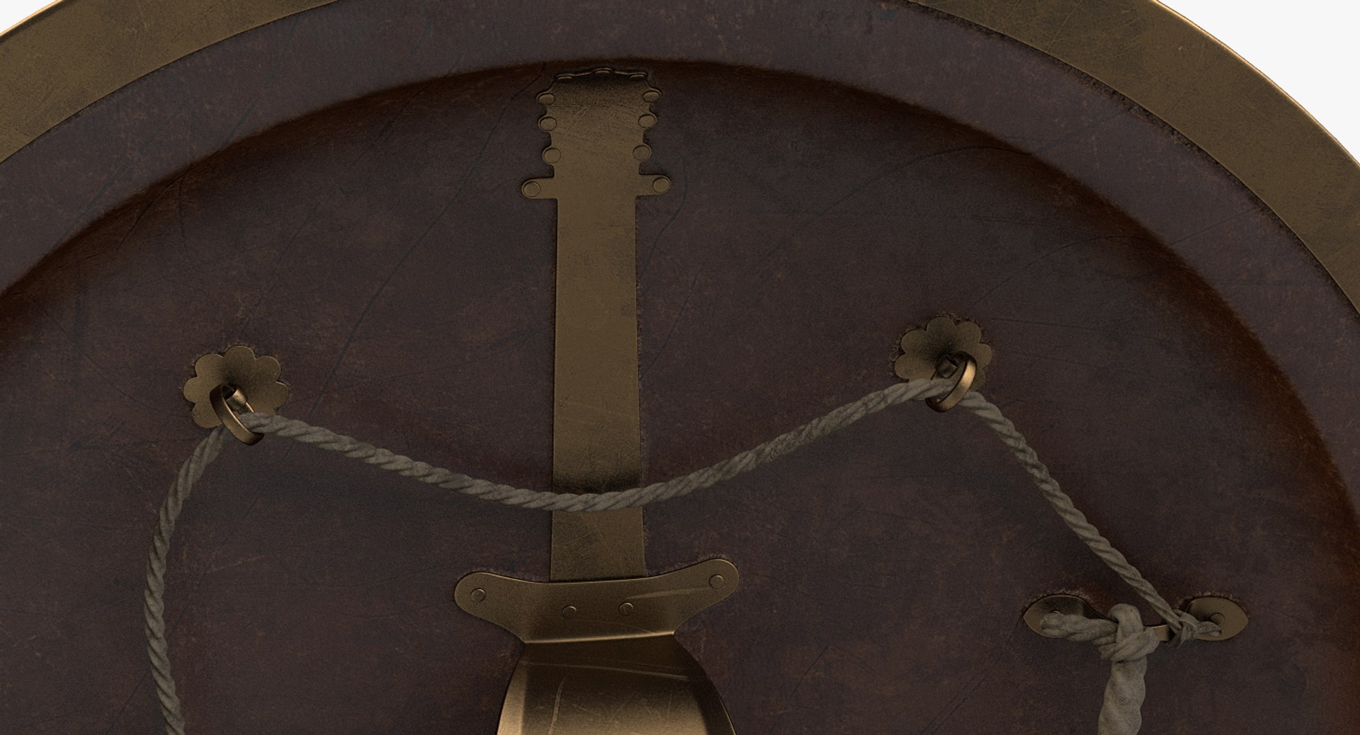 3d Model Greek Scorpion Shield